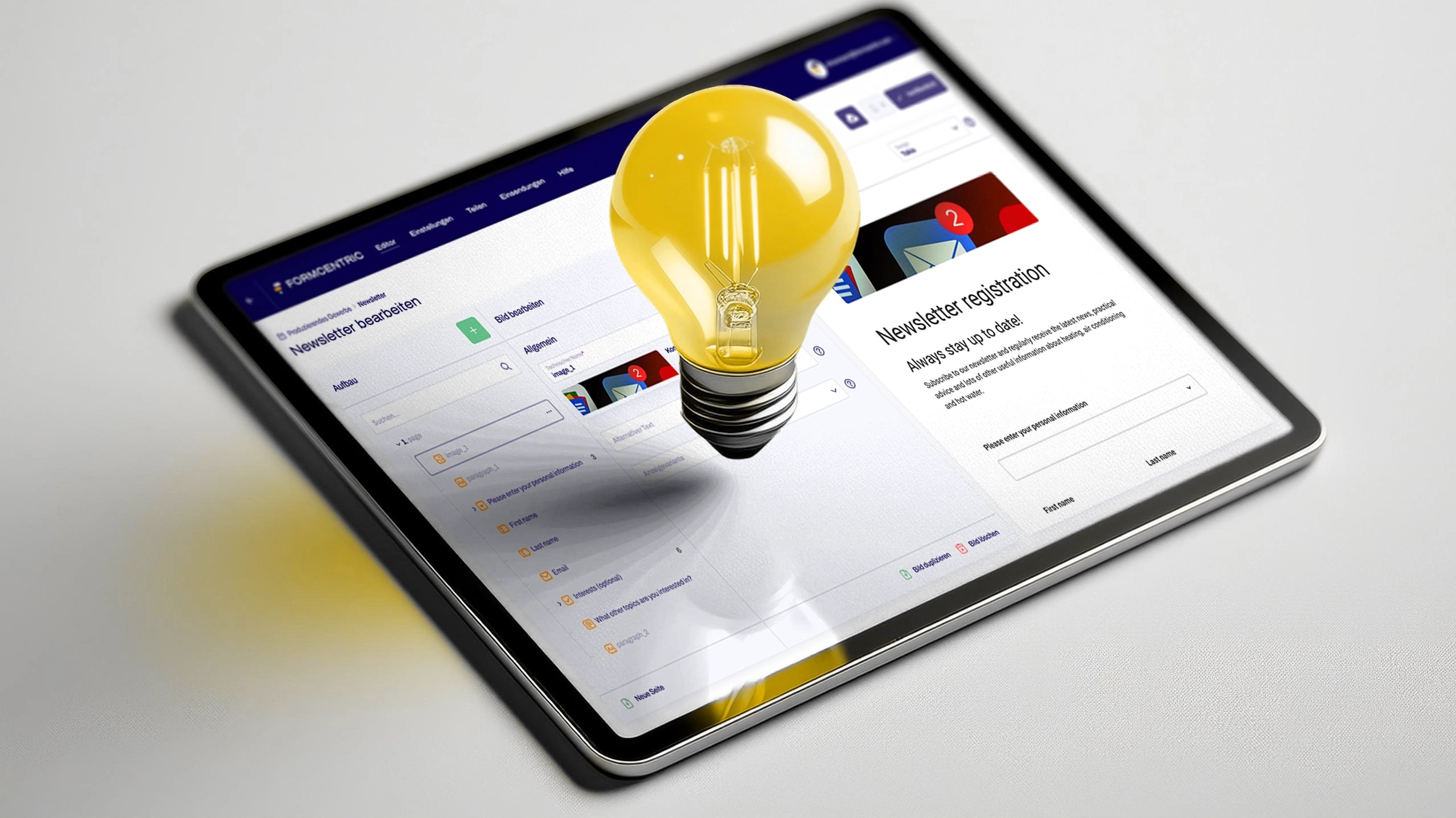 tips for quick and easy form creation
