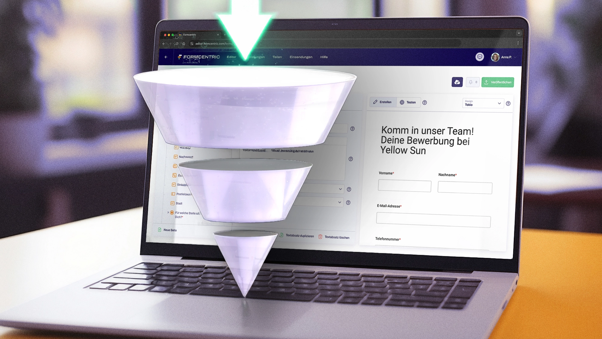 Online forms lead generation